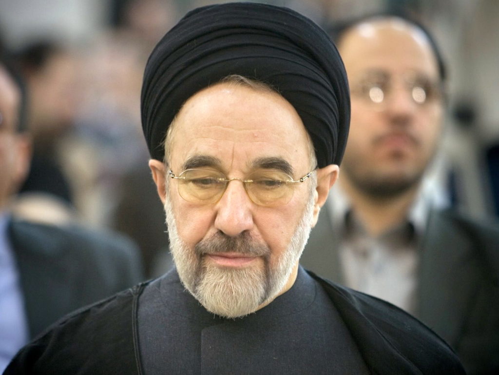 Ehemaliger Präsident des Iran, Mohammad Khatami, (27.10.08) - Stift ...